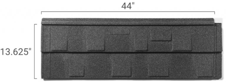 Granite Ridge - Low Profile Stone Coated Shingle - Best Buy Metals