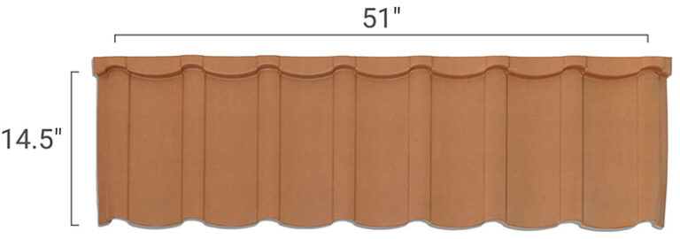 Coastal Wave Tile - Pan and Barrel Metal Tile Roofing - Best Buy Metals